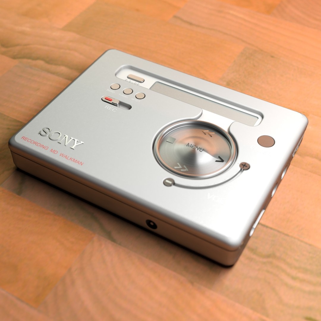 Sony minidisc 3D model | 1148808 | TurboSquid