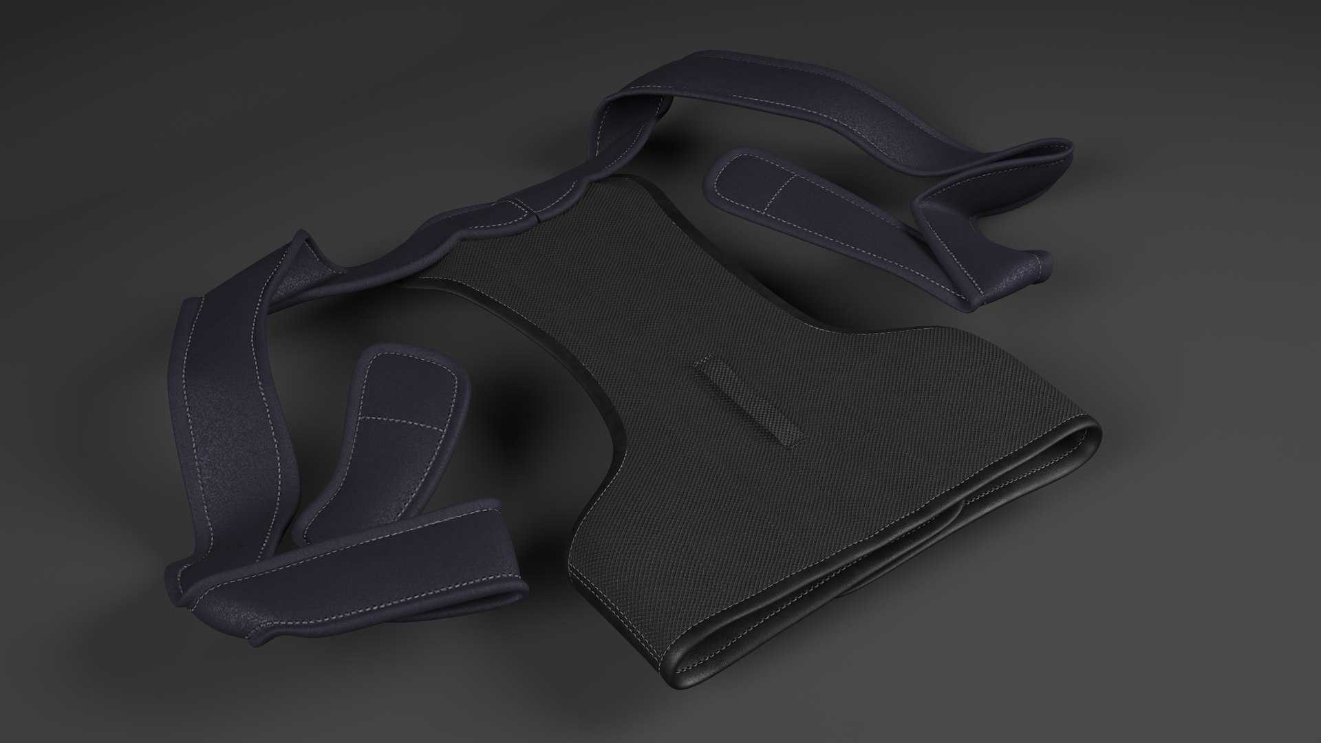 3D Back Support Belt Posture Corrector Model - TurboSquid 2163444