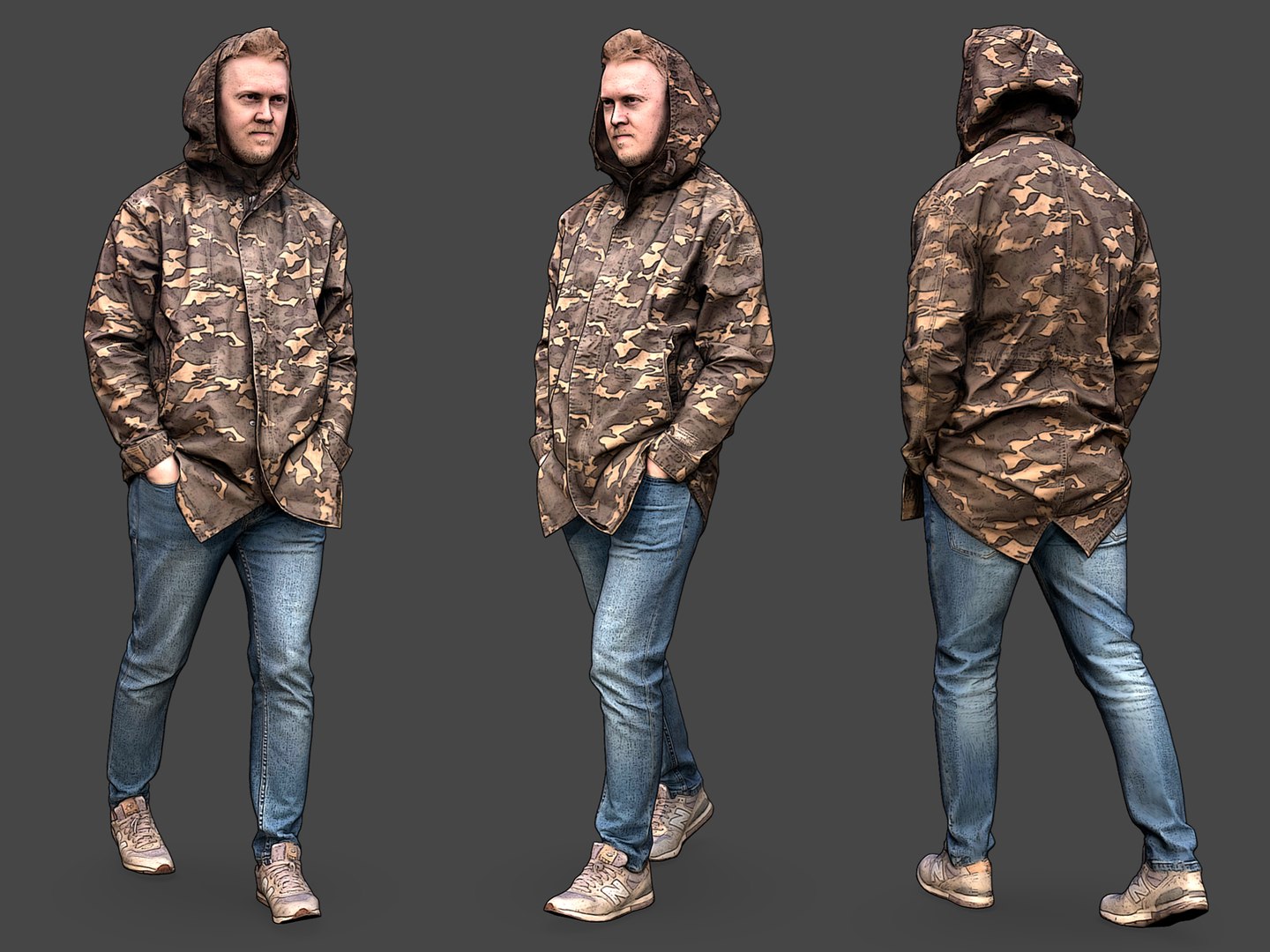 Stylized Man Character 3D - TurboSquid 1723810