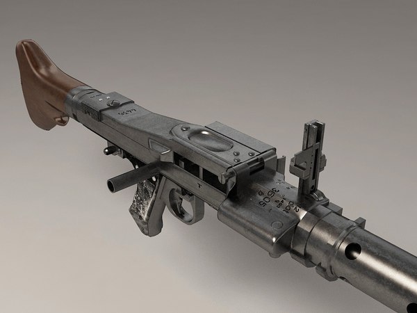 3d mg34 mg 34 model