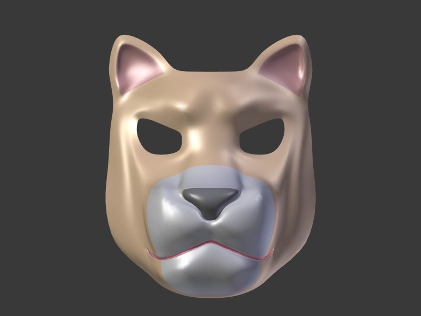 3D Tiger Mask - TurboSquid 1454961