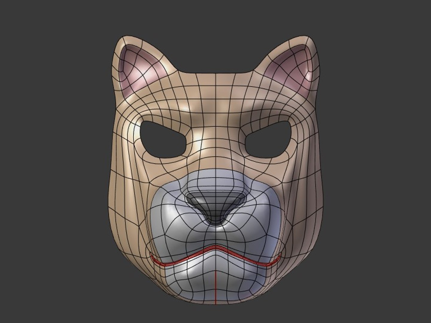 3D Tiger Mask - TurboSquid 1454961