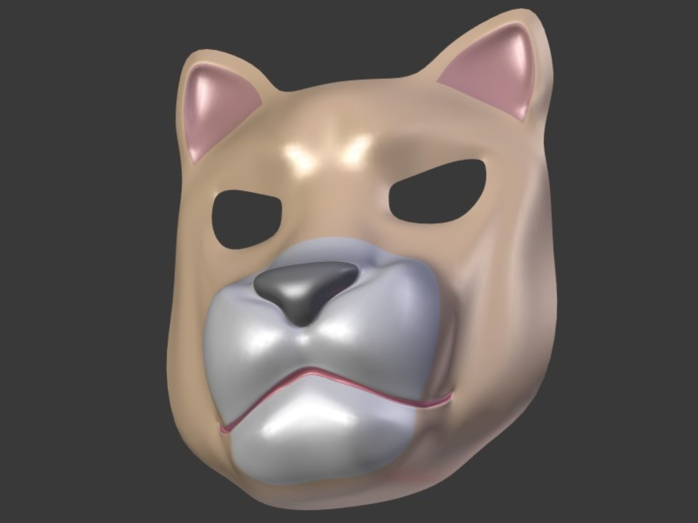 3D Tiger Mask - TurboSquid 1454961