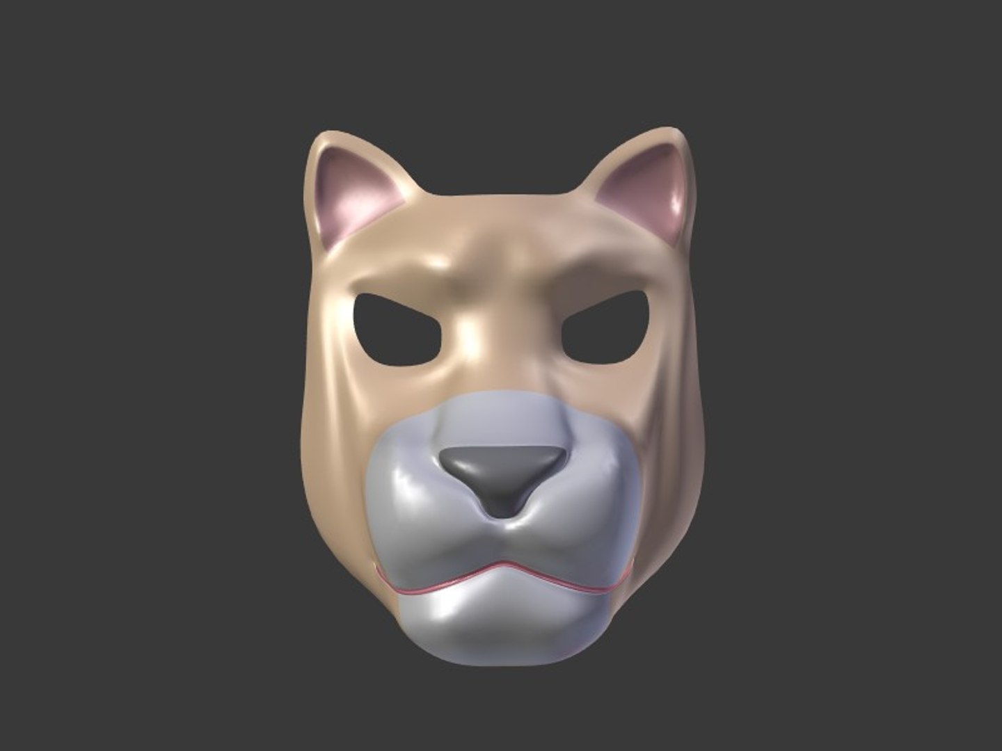3D Tiger Mask - TurboSquid 1454961