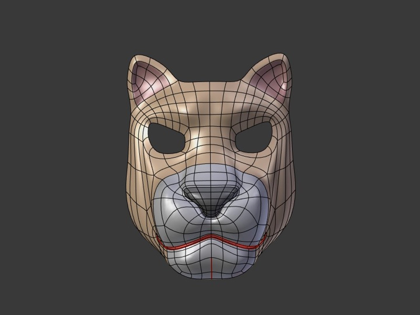 3D Tiger Mask - TurboSquid 1454961