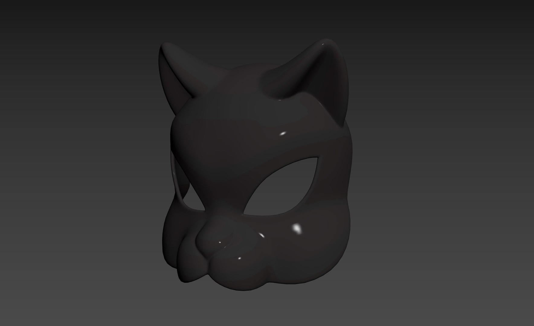 Cat Mask 3D Model - TurboSquid 1748382