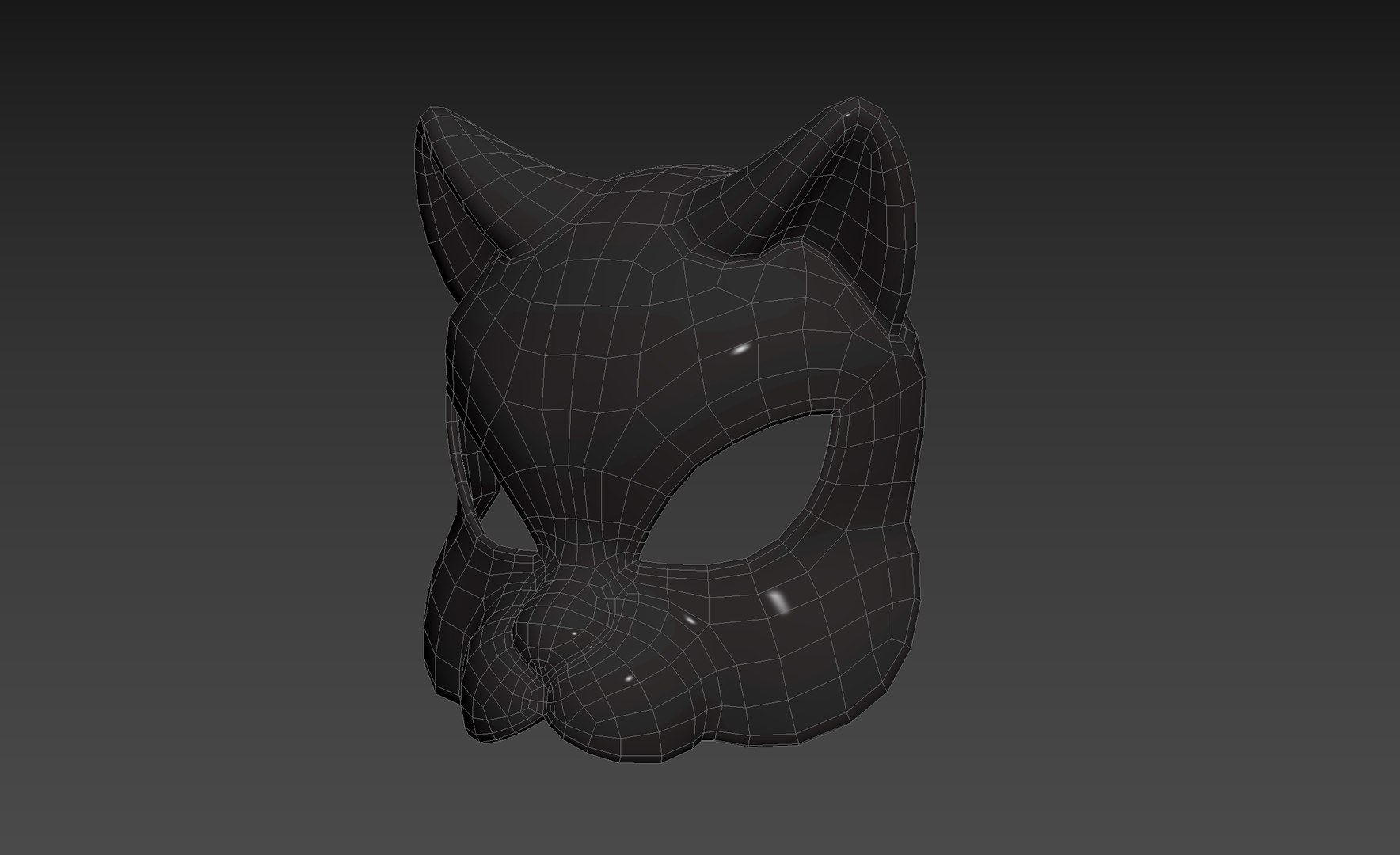 Cat Mask 3D Model - TurboSquid 1748382