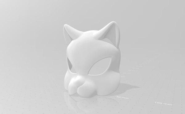 Cat Mask 3D model - TurboSquid 1748382