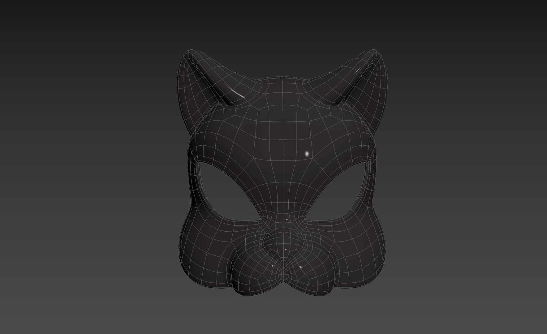 Cat Mask 3D model - TurboSquid 1748382