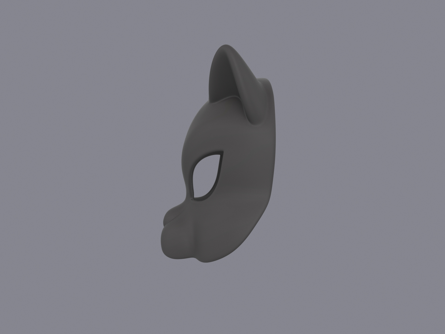 Cat Mask 3D model - TurboSquid 1748382
