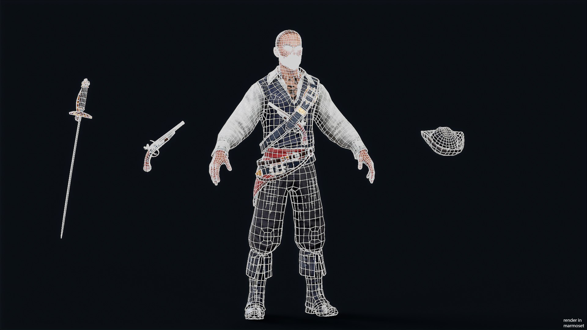 3D PIRATE R PACK A - TurboSquid 2341385