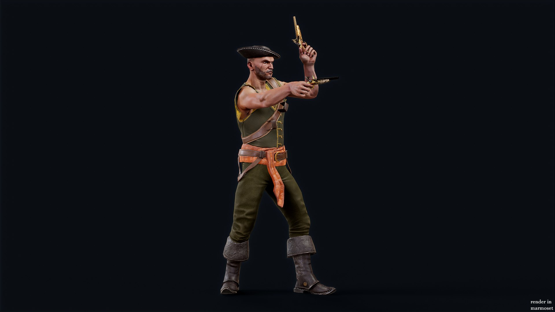 3D PIRATE R PACK A - TurboSquid 2341385