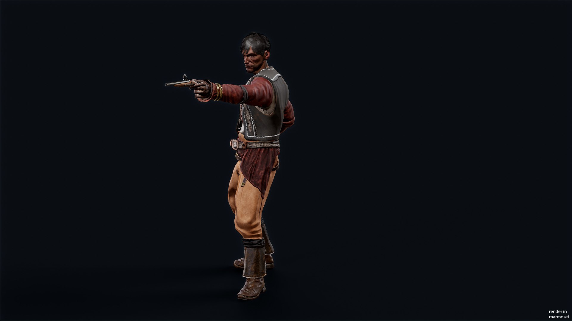 3D PIRATE R PACK A - TurboSquid 2341385