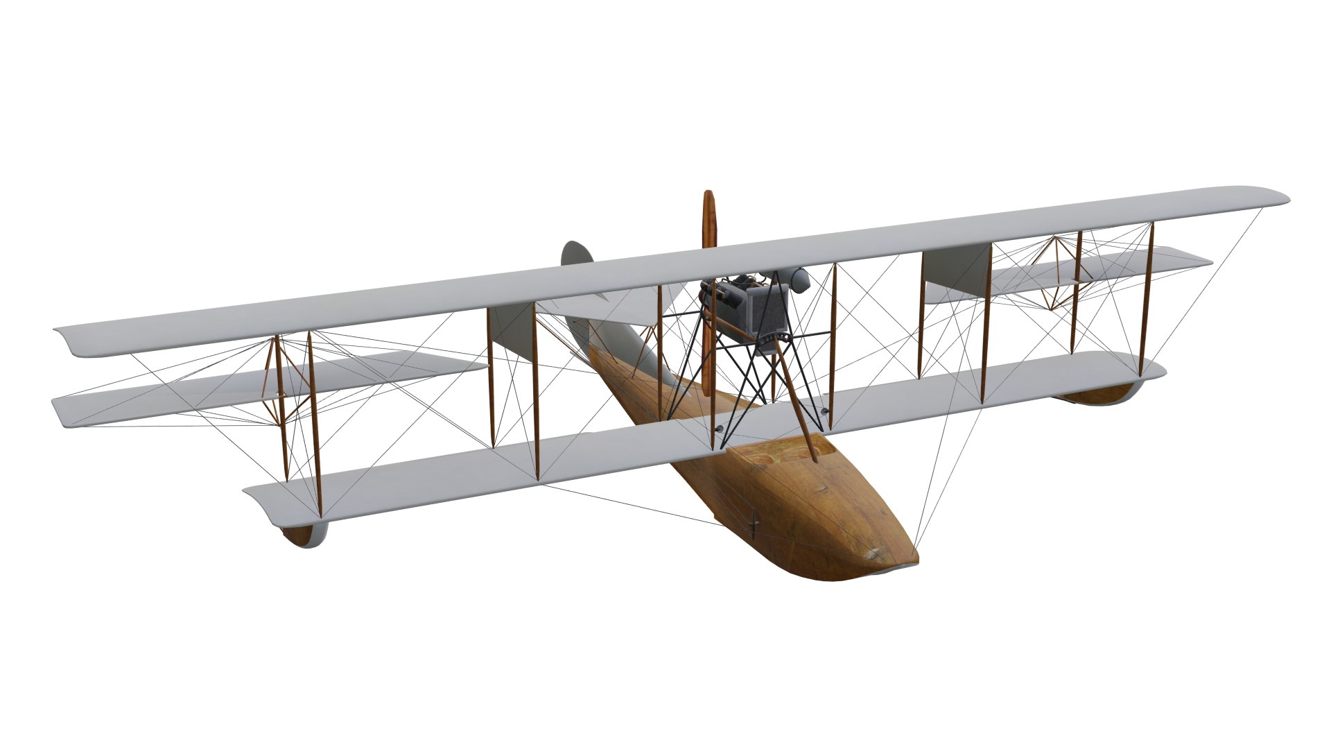 3D Curtiss Model F Model - TurboSquid 2349780
