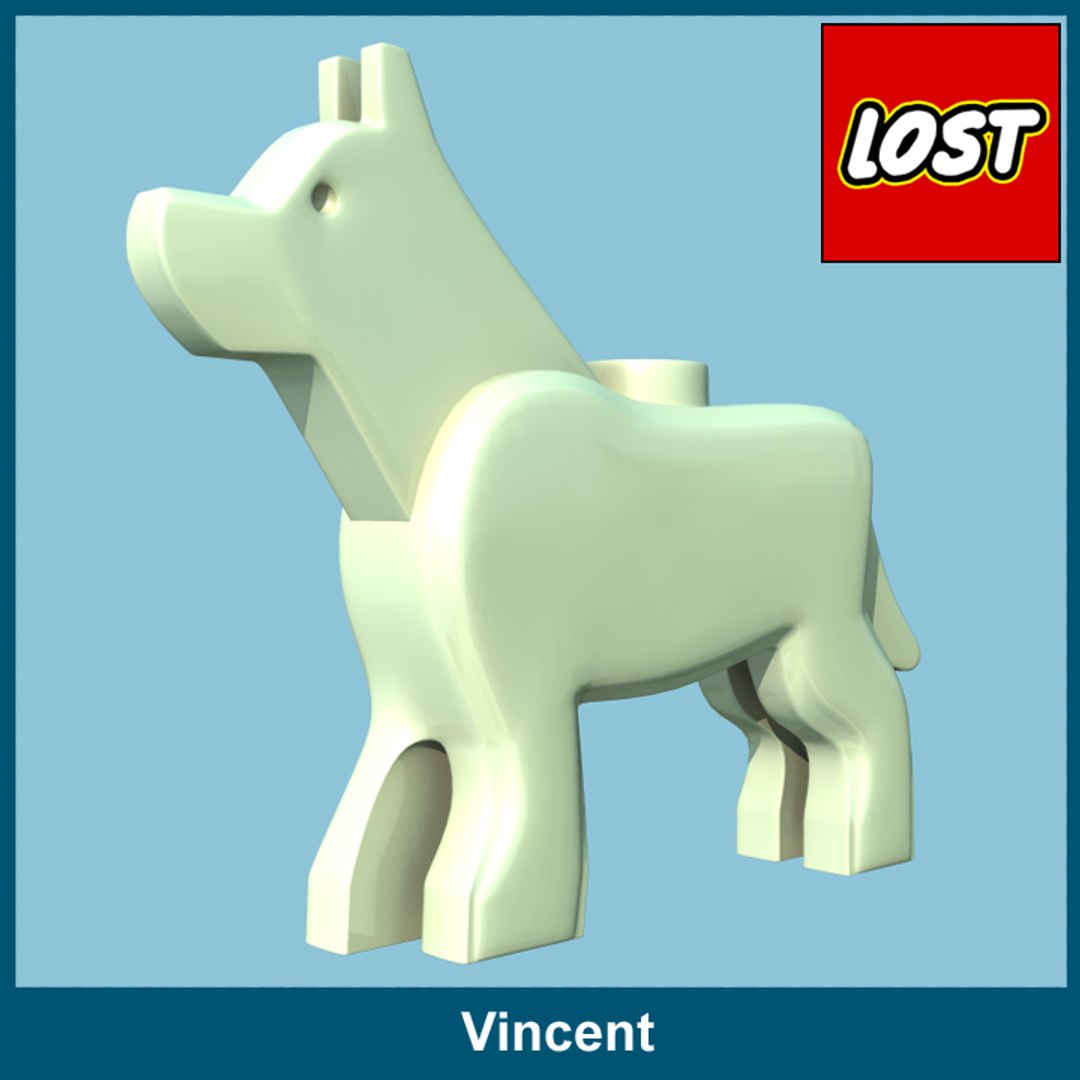 Characters Lego Lost Pack 3d Ma
