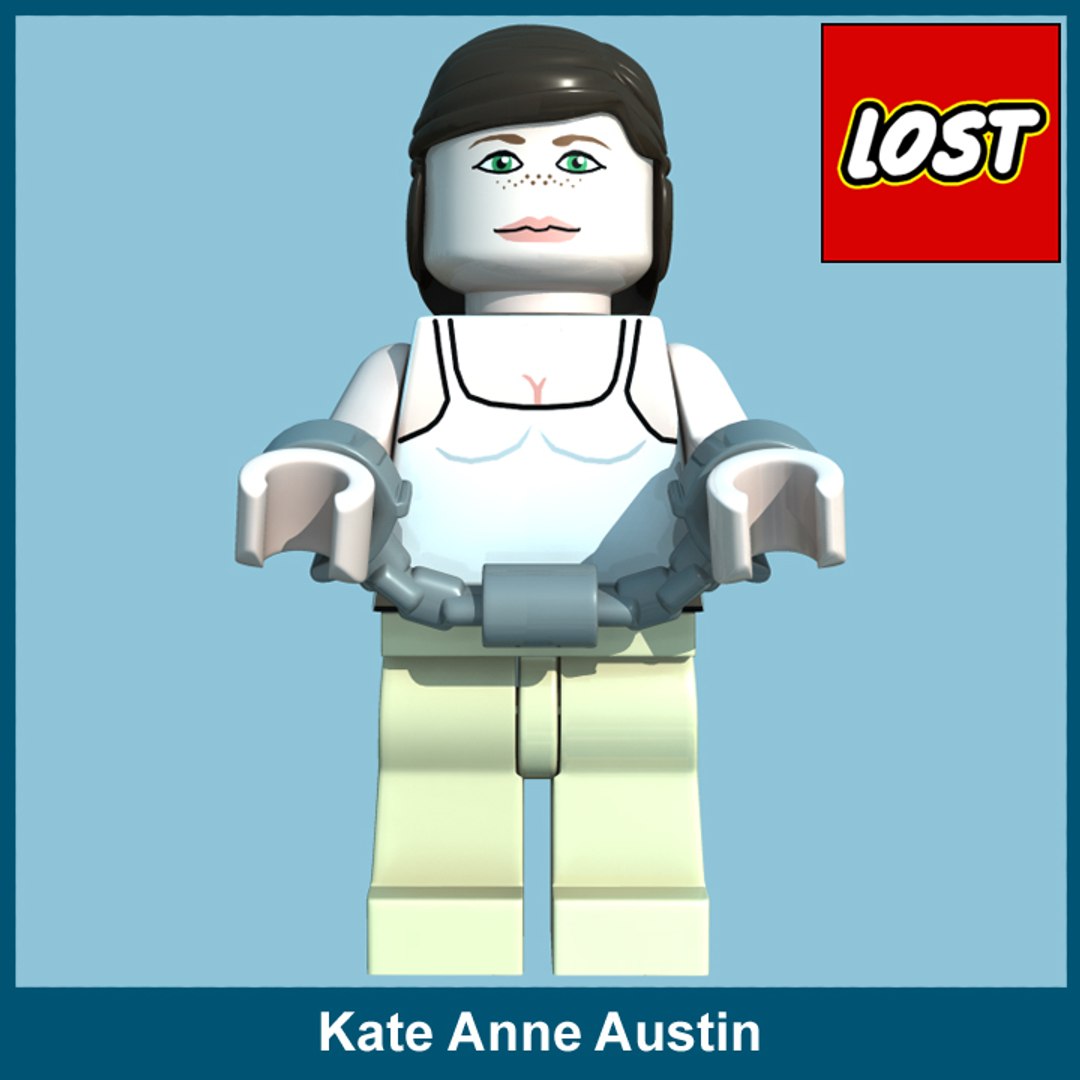 Characters Lego Lost Pack 3d Ma