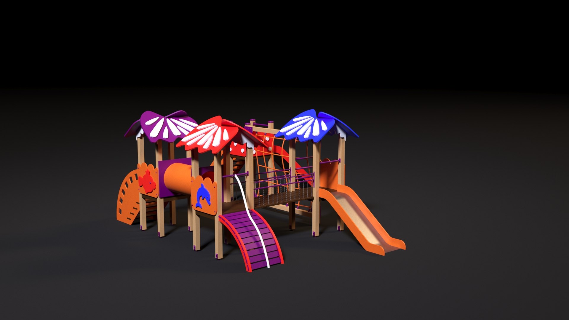 3D Childrens play complex model - TurboSquid 1777624
