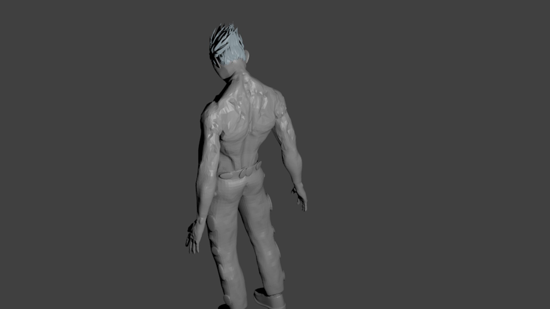Free Obj Model Anime Characters