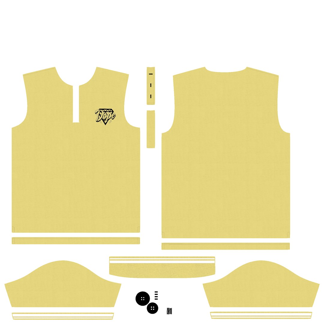 3D Polo Shirt-DOPE In Low Poly - TurboSquid 2371980
