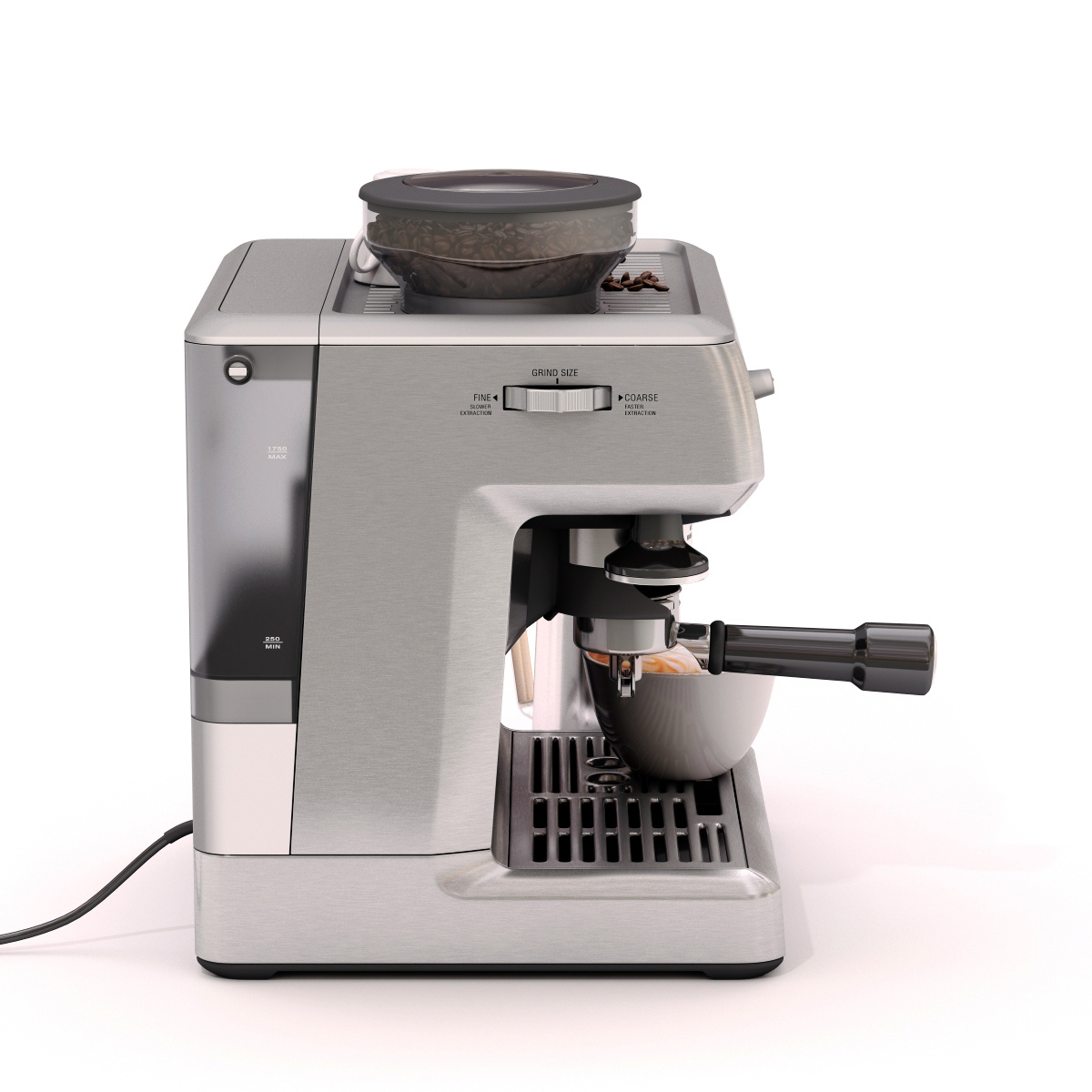 breville barista express bes870xl 3d model