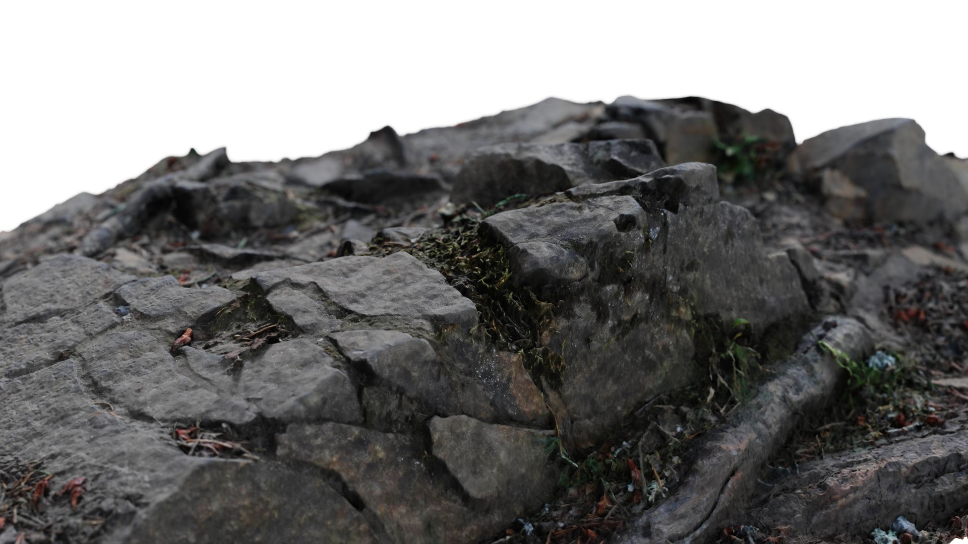 3D Rock Cluster 3 - TurboSquid 2236183