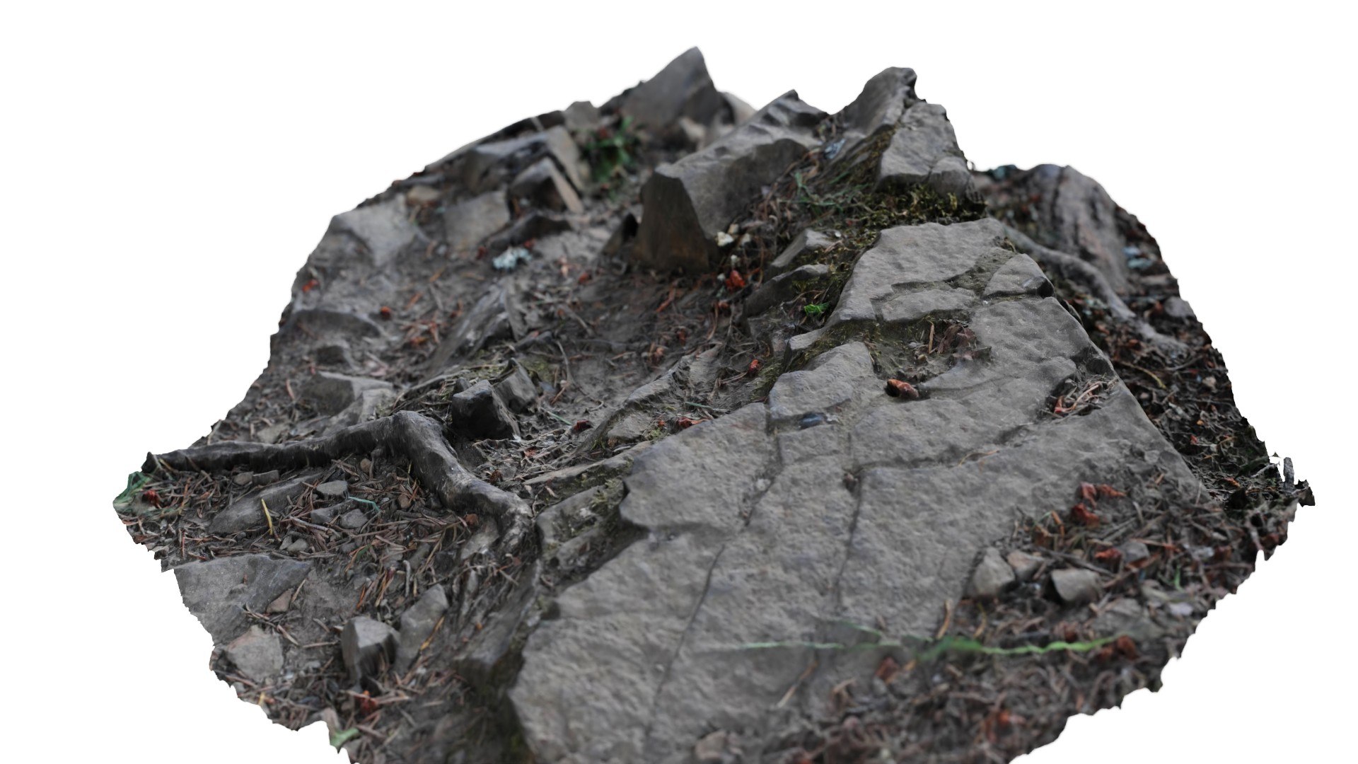 3D Rock Cluster 3 - TurboSquid 2236183