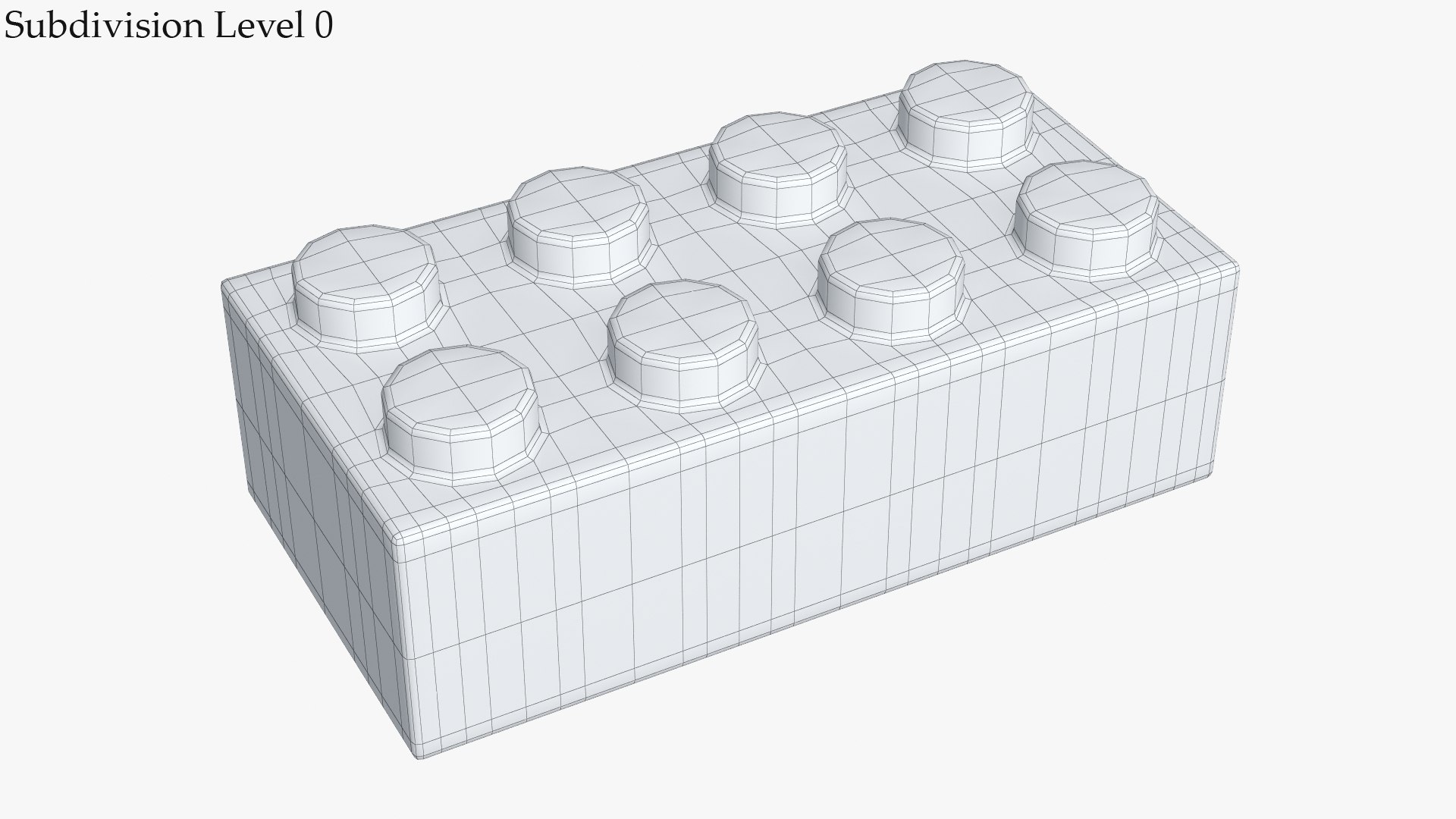 3D Lego Brick - TurboSquid 1551911