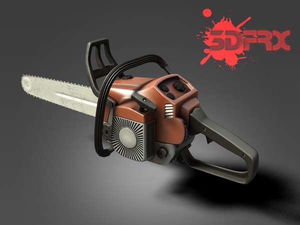 chainsaw 3d model