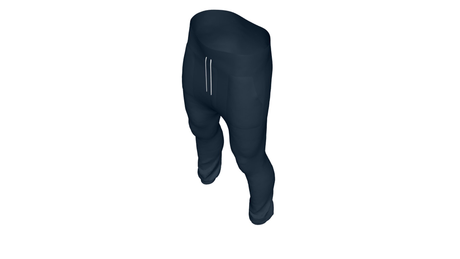 Pants Real Realistic 3d Model