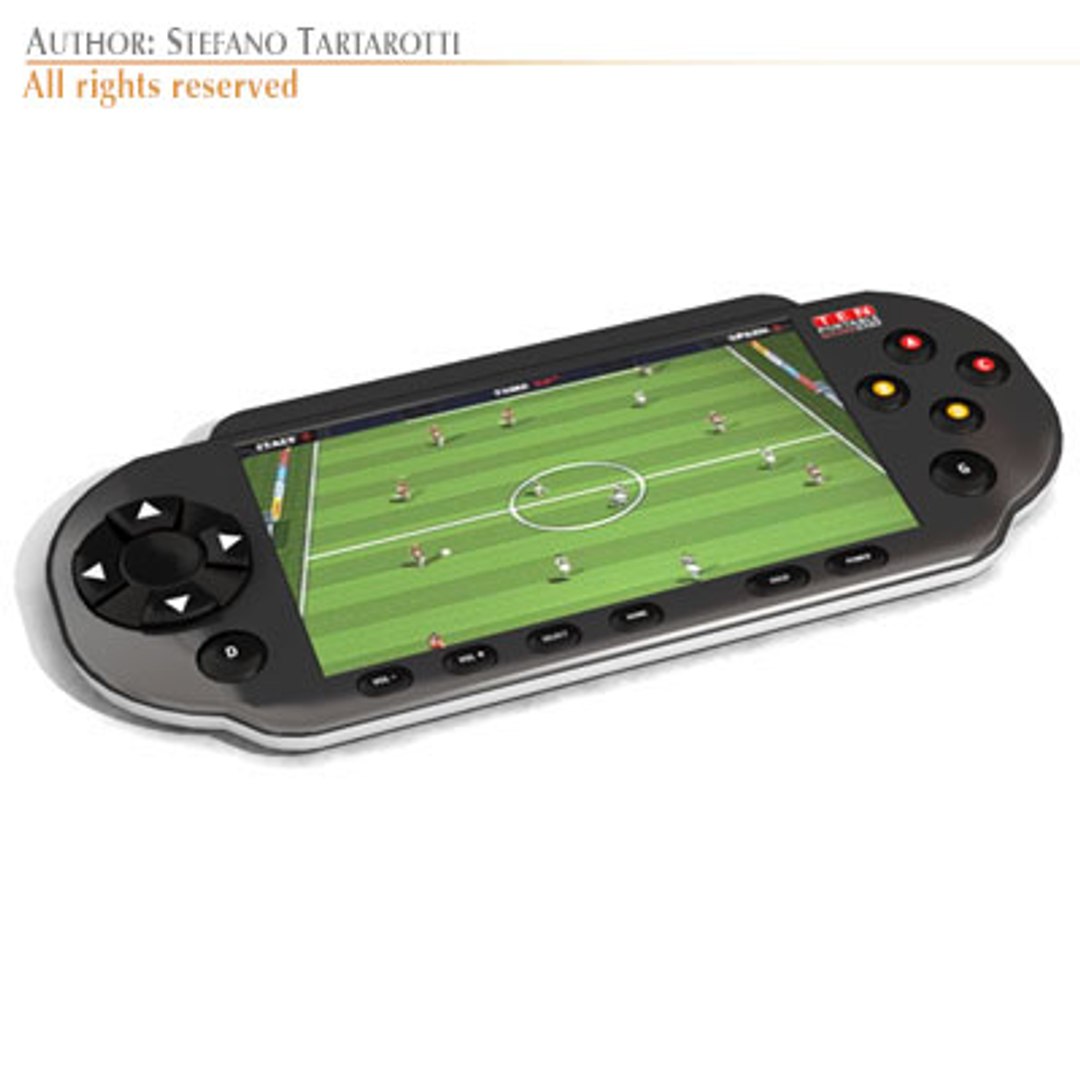 3d Generic Portable Console