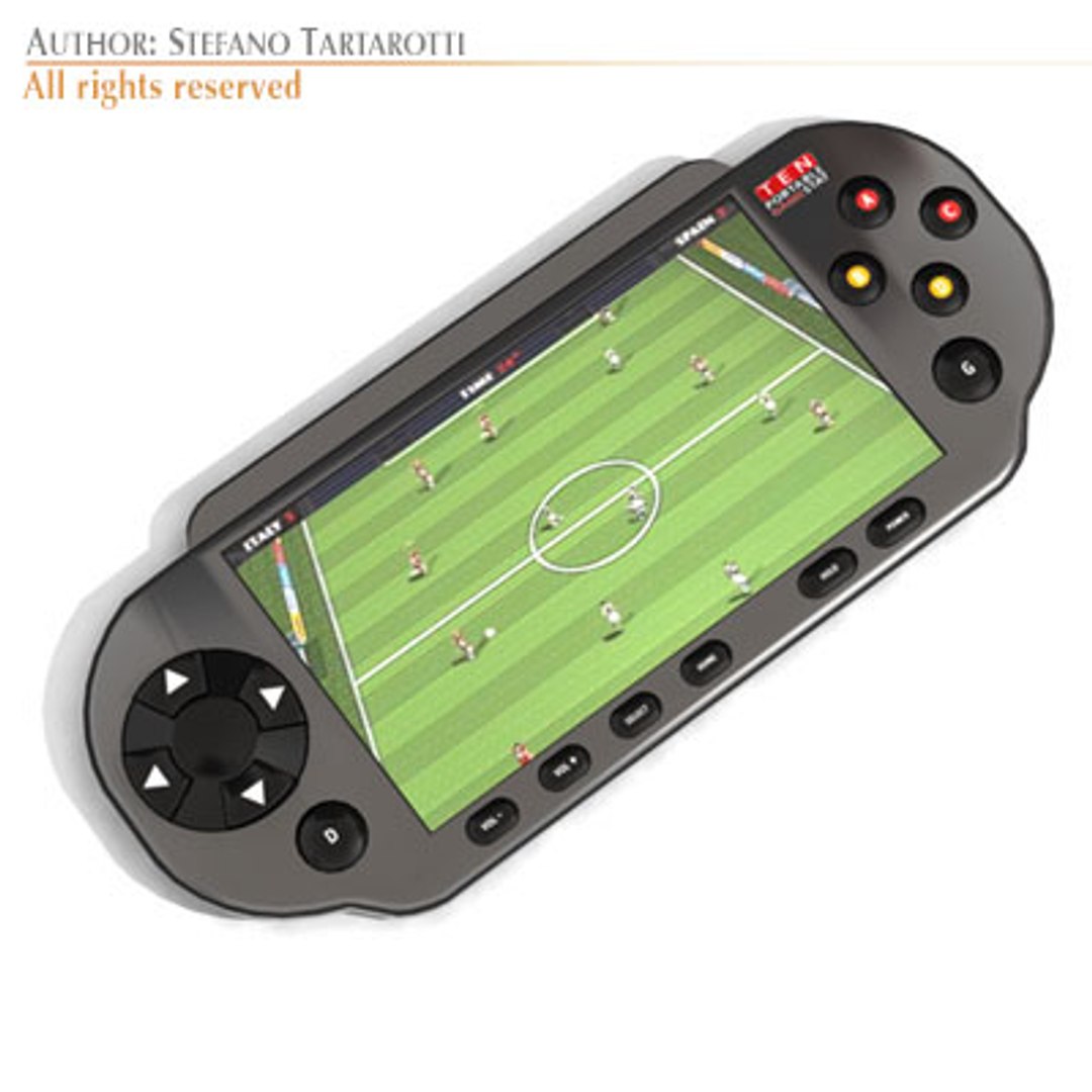 3d Generic Portable Console