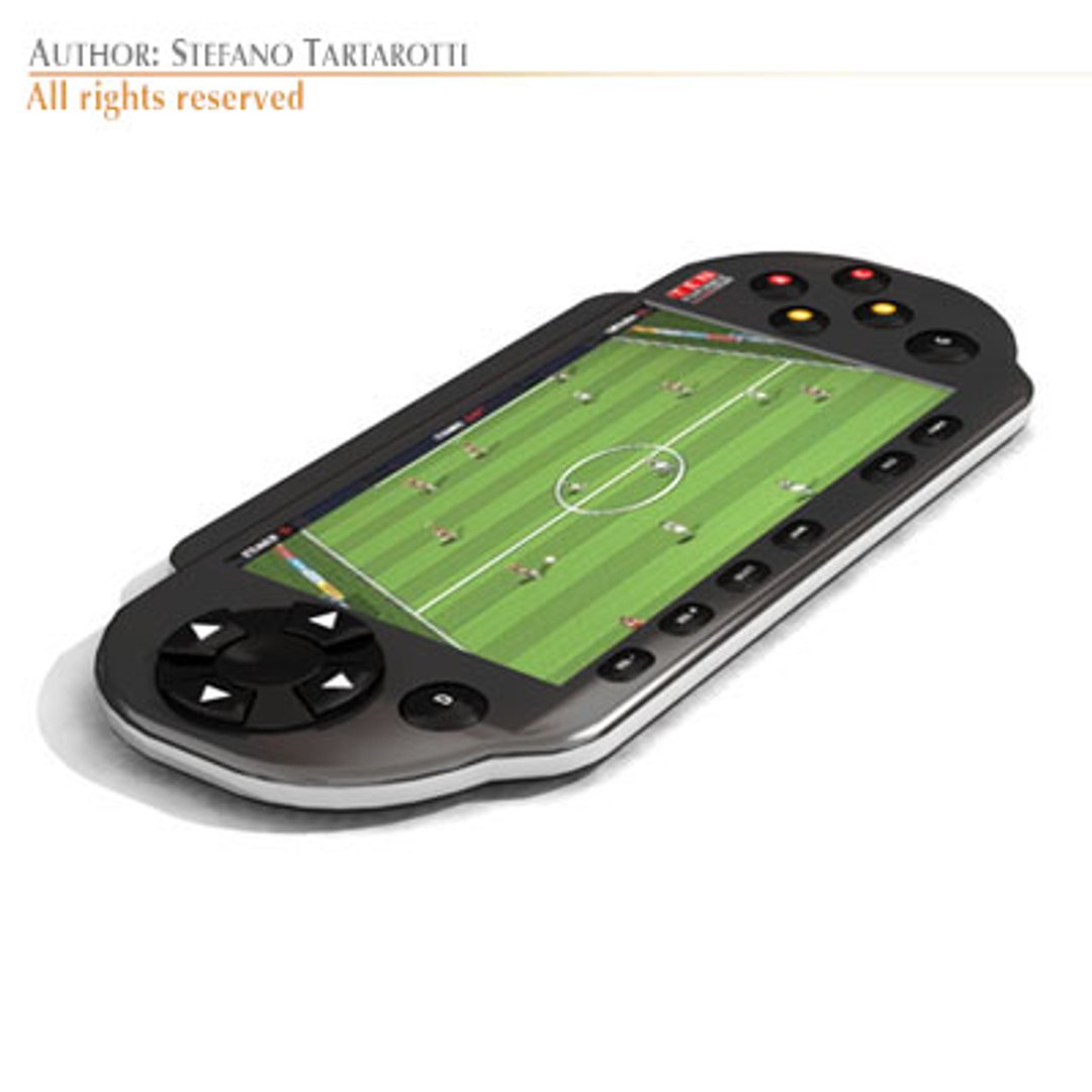 3d Generic Portable Console