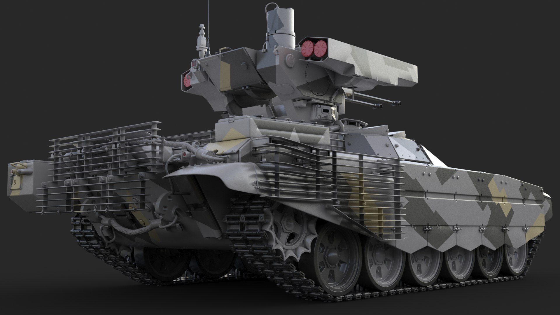 3D Tank Terminator BMP 72 model - TurboSquid 1963356