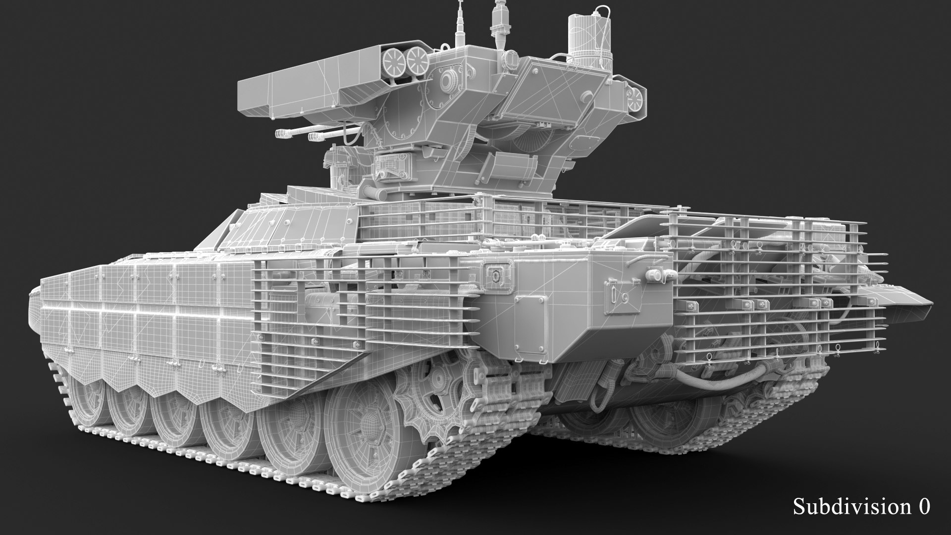 3D Tank Terminator BMP 72 model - TurboSquid 1963356