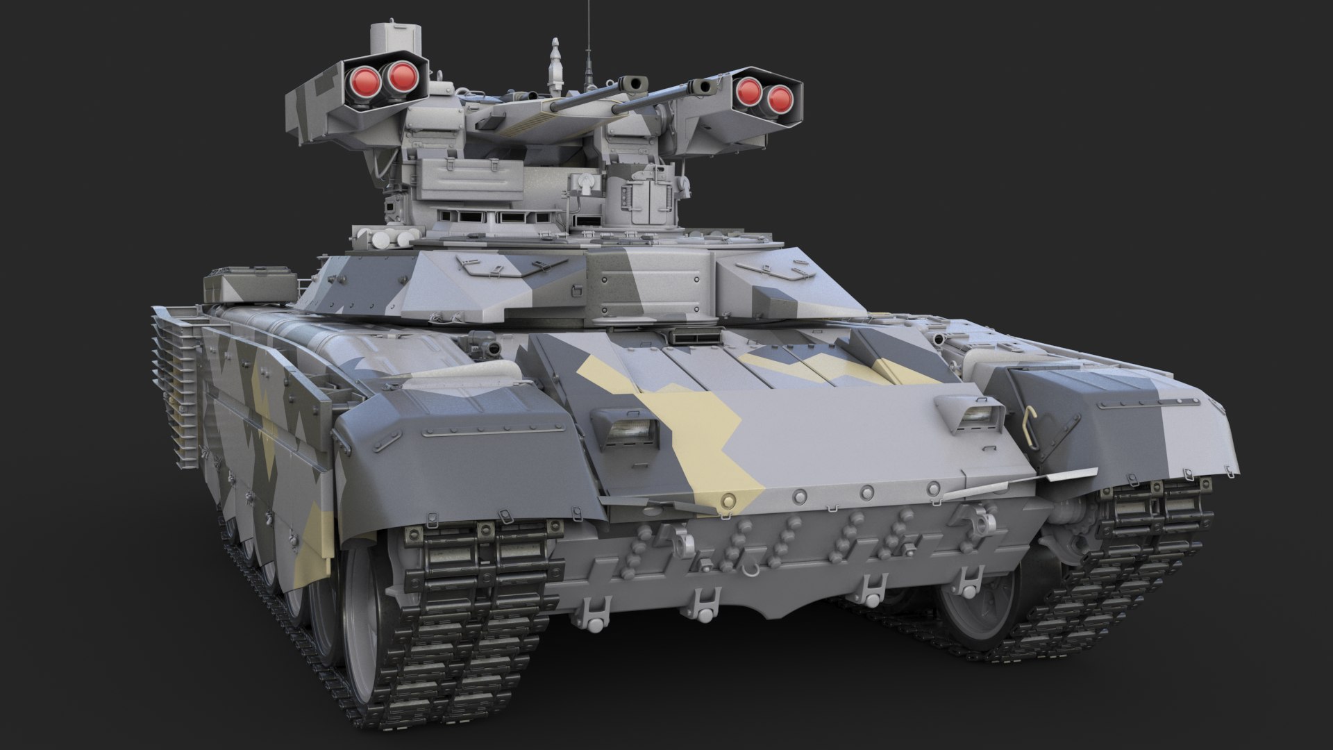 3D Tank Terminator BMP 72 Model - TurboSquid 1963356
