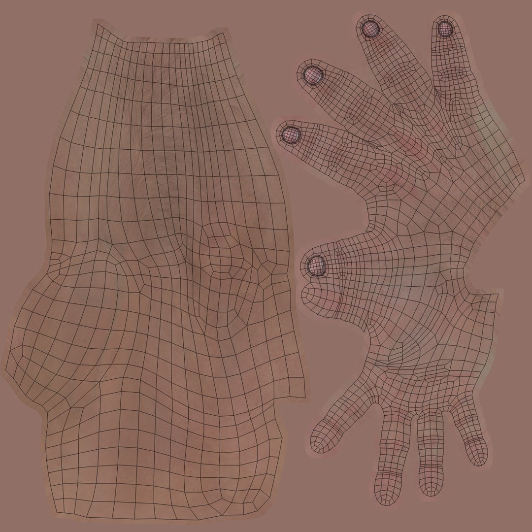 3D realistic male arm hand model - TurboSquid 1468803