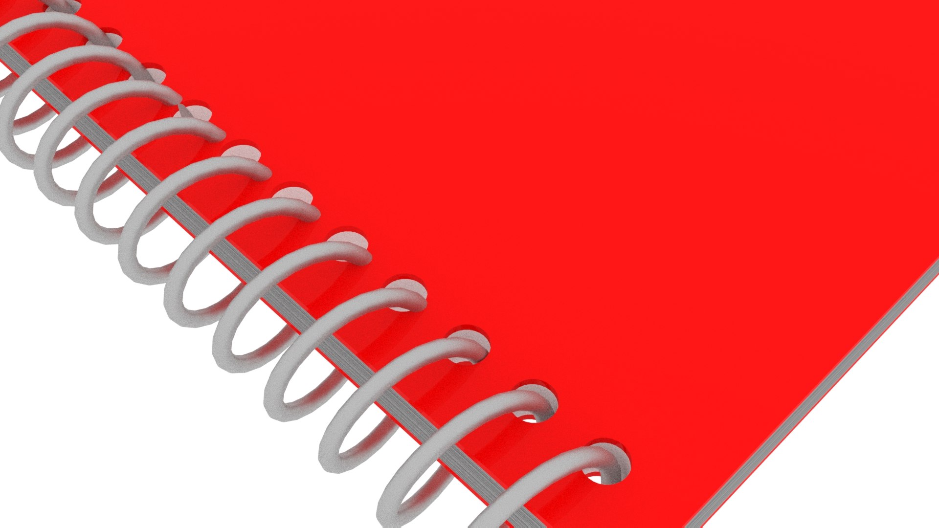 3D Spiral Notebook Model - TurboSquid 1713264