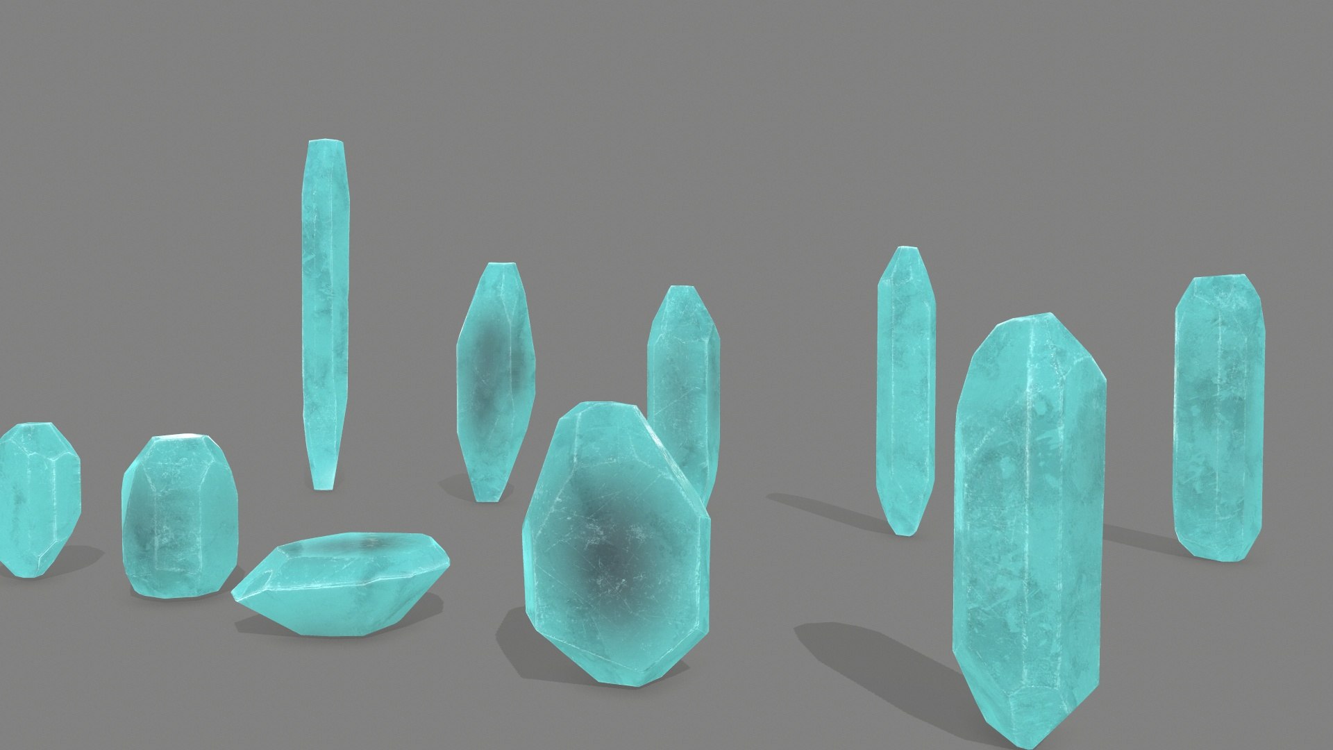 Crystal Set 3D Model - TurboSquid 2135932