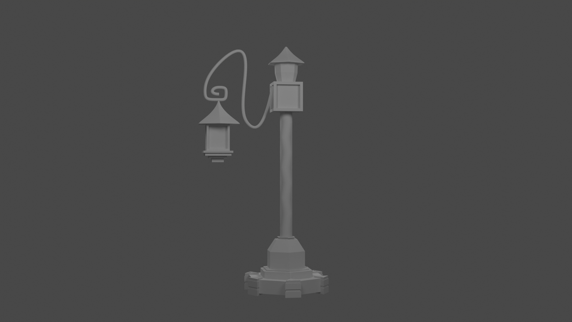 Street Lamp Model - TurboSquid 2254088