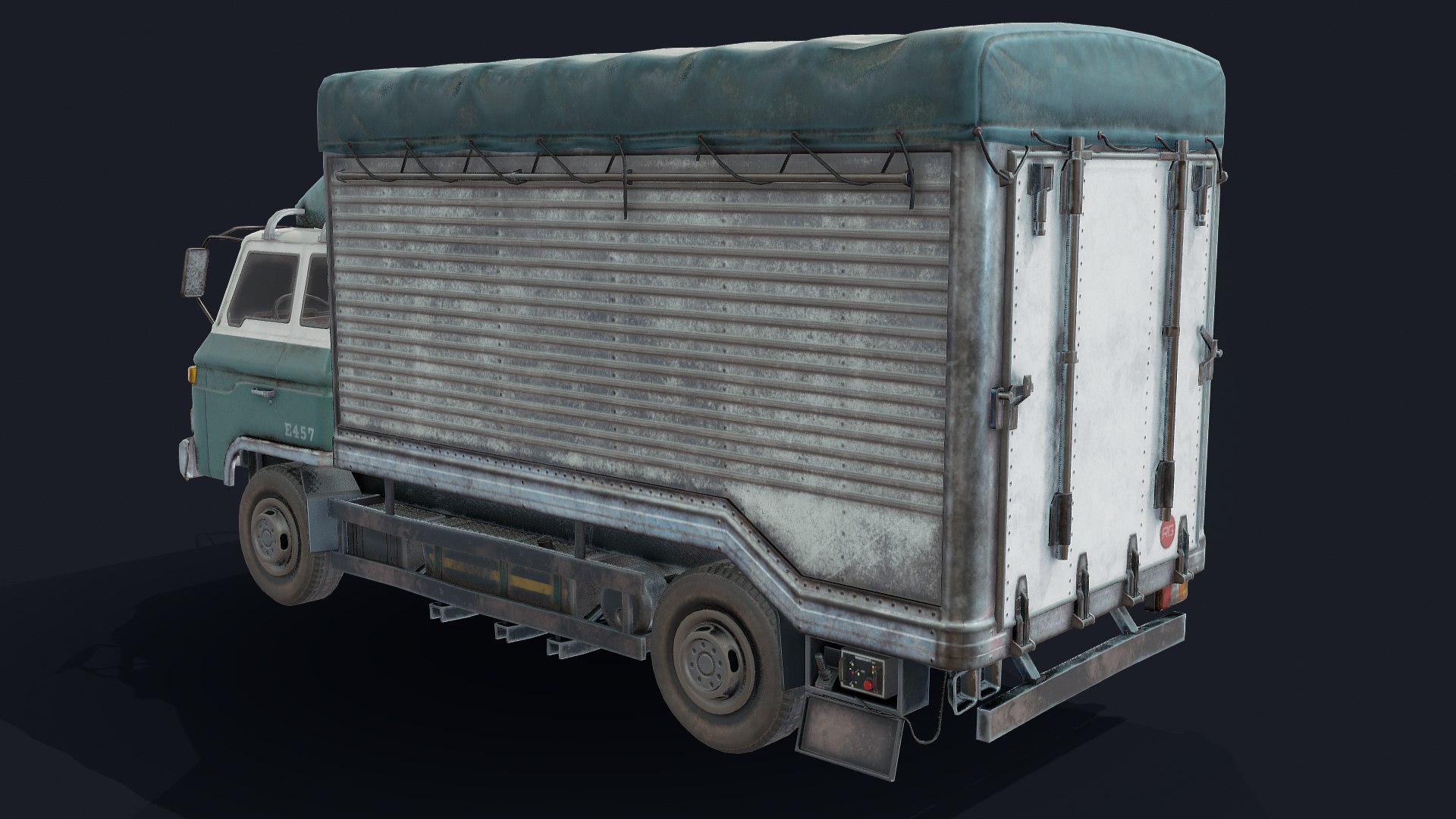 Porter truck vehicle 3D model - TurboSquid 1435987
