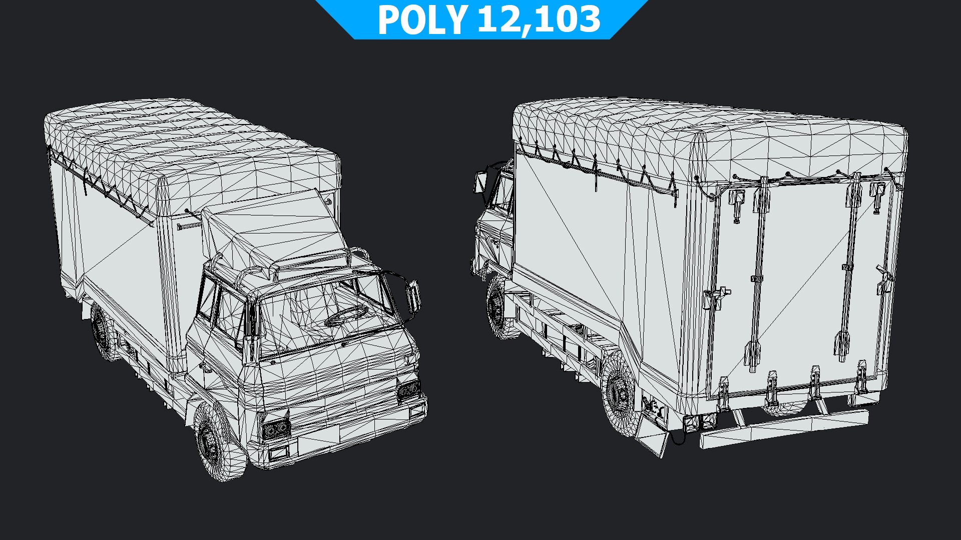 Porter truck vehicle 3D model - TurboSquid 1435987