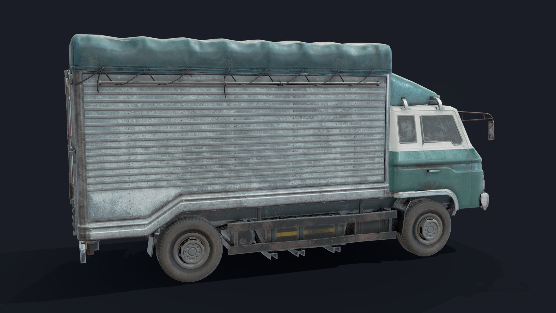 Porter truck vehicle 3D model - TurboSquid 1435987
