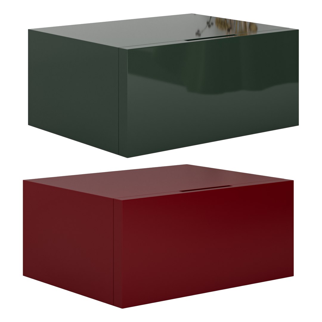 3D Flin Nightstand By Lema Model - TurboSquid 2387770