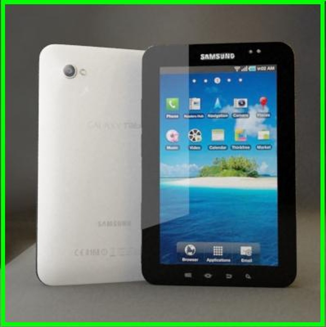 3d samsung p1000 galaxy tab