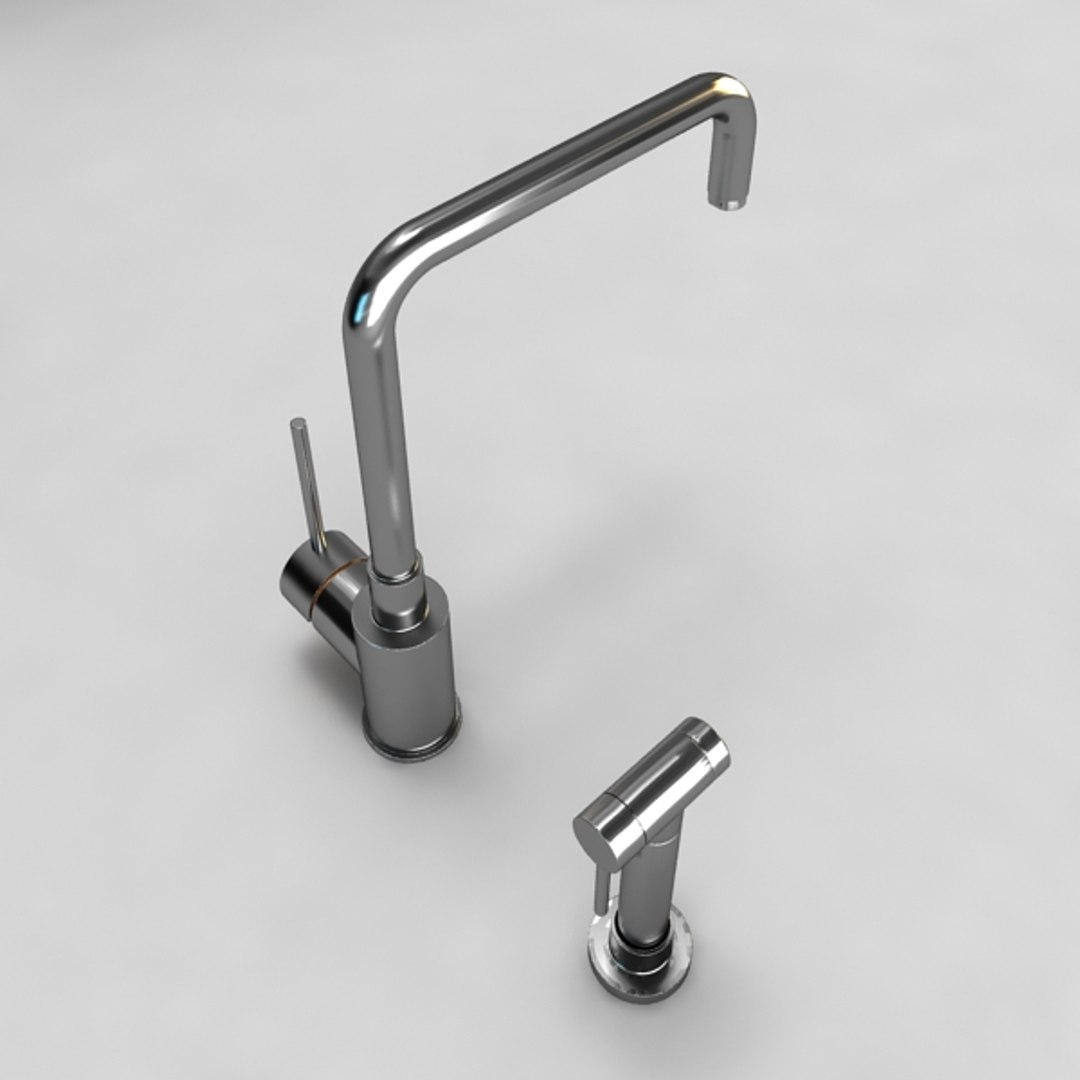 Blancomasters-duo Mixer Taps 3d Model