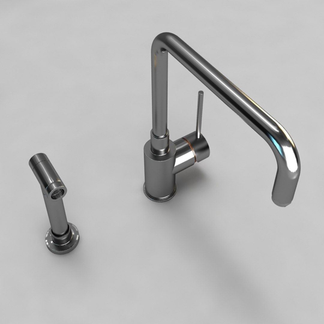 Blancomasters-duo Mixer Taps 3d Model