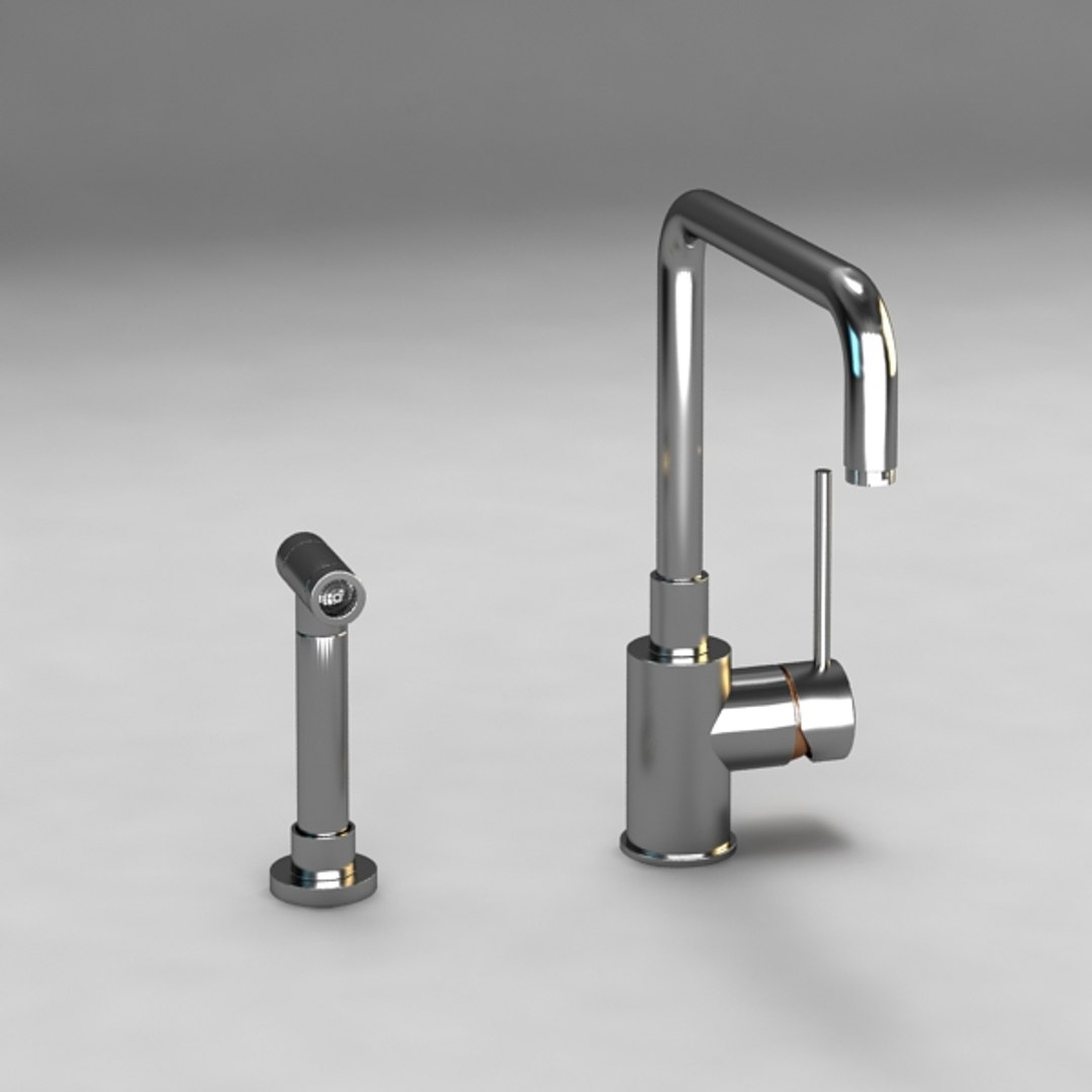 Blancomasters-duo Mixer Taps 3d Model