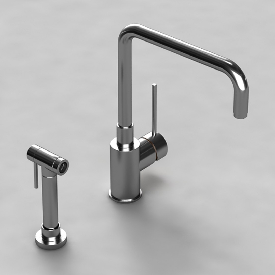 Blancomasters-duo Mixer Taps 3d Model