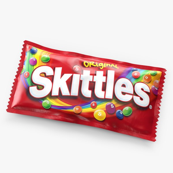 modelo 3d Paquete original de Skittles - TurboSquid 2290765