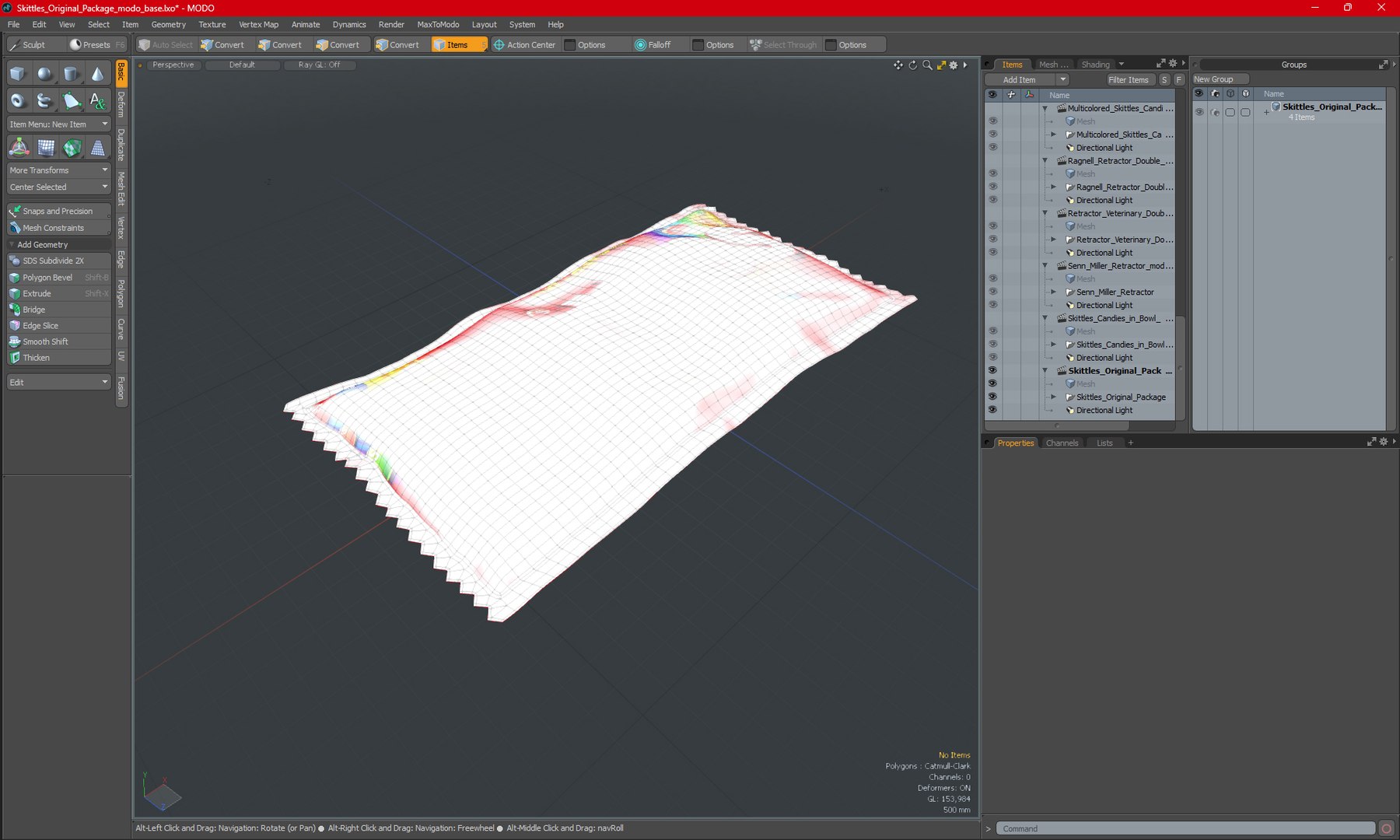 3D Skittles Original Package - TurboSquid 2290765